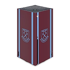 Head Case Designs Officially Licensed West Ham United FC Jersey 2020/21 Home Kit Vinyl Sticker Gaming Skin Decal Cover Compatible With Xbox Series X Console