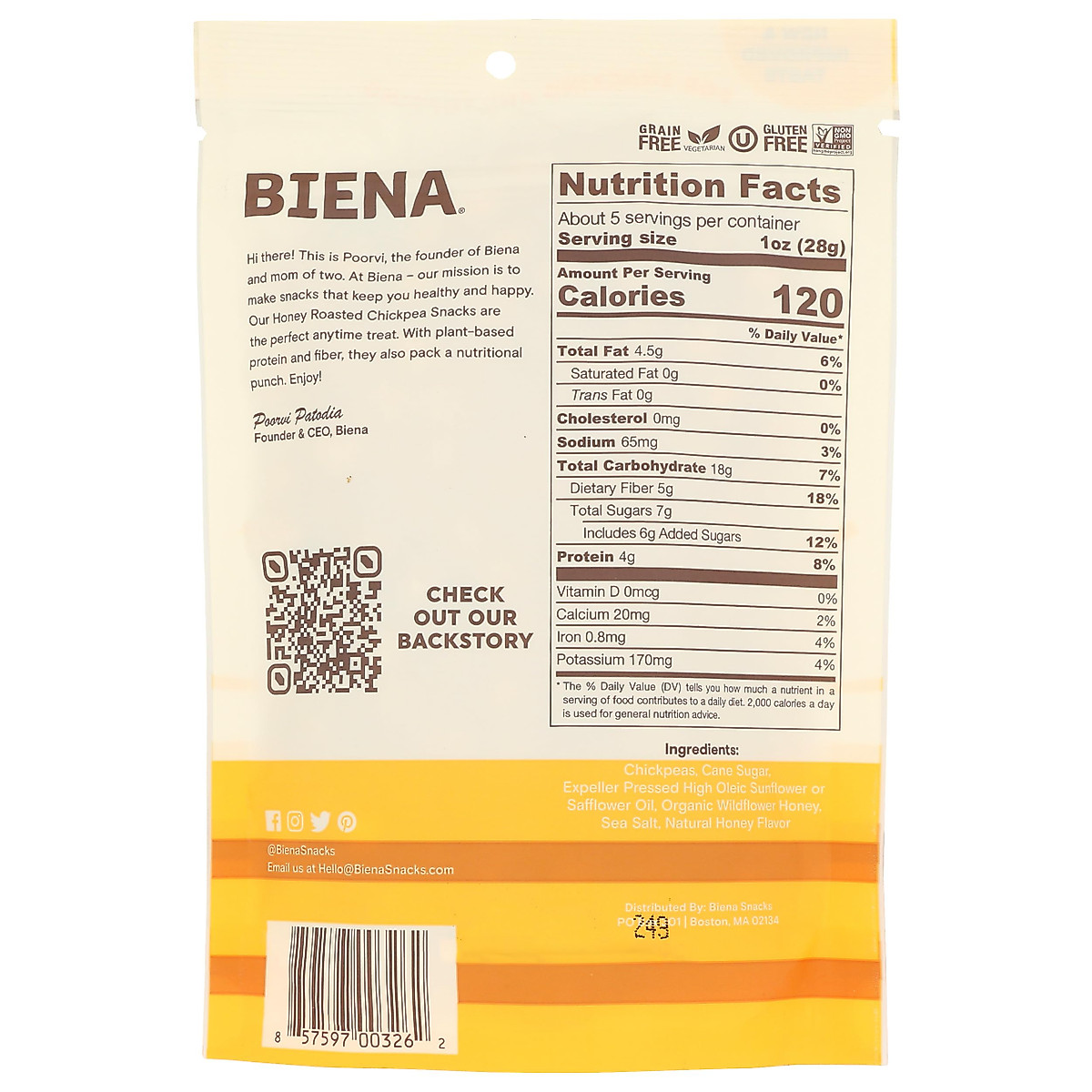 Biena Snacks (Older Version)
