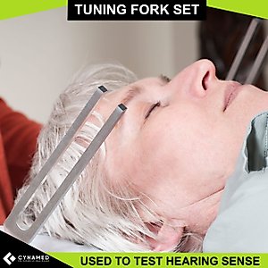 Cynamed Diagnostic Tuning Fork Set with Buck Hammer