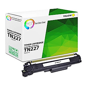 TCT Premium Compatible Toner Cartridge Replacement with Chip for Brother TN227 TN-227 Works with Brother HL-L3210CW, MFC-L3710CW L3750CDW, DCP-L3510CDW Printers (B, C, M, Y) - 5 Pack