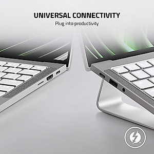 Razer Book 13 Laptop: Intel Core i7-1165G7 4 Core, Intel Iris Xe, 13.4" FHD+ Touch (1920 x1200), 16GB RAM, 256GB PCIe M.2, CNC Aluminum, Chroma RGB, Thunderbolt 4, Intel Evo Certified, Mercury White