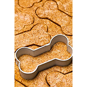 Fox Run Dog Bone Cookie Cutter Set, Stainless Steel, 3-Piece