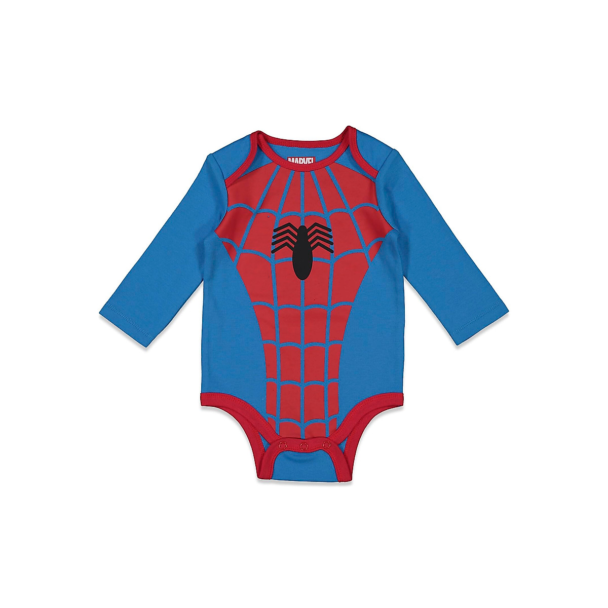 Marvel Baby Boys 5 Pack Bodysuits Hulk Spiderman Iron Man Captain America 3-6 Months