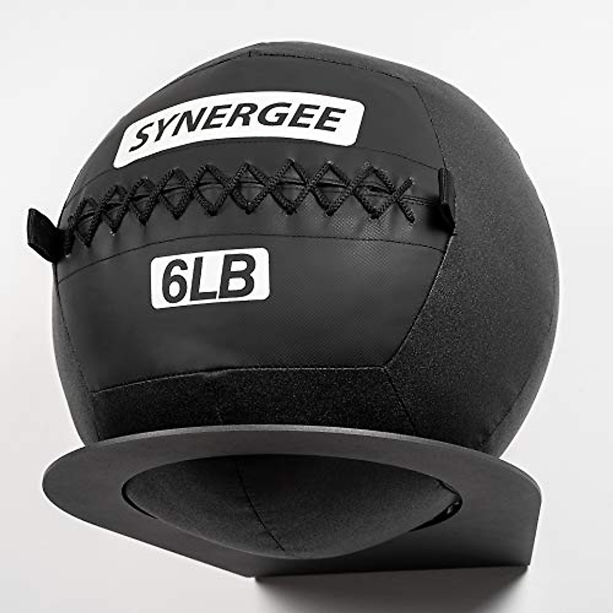 Synergee Wall Ball Rack. Wall Mounted Storage Rack for Medicine Balls, Wall Balls and Slam Balls. Wall Mounted Storage for Home and Commercial Gyms.