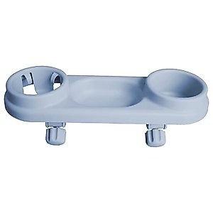 TOLASTO Universal Stroller Snack Tray,Snack Tray for Stroller, Compatible with a Variety of Stroller handrails, ABS Material, Flexible Adjustment of The Installation((Grey)