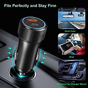 Super Fast Charger Type C,Bangfun 25W USB C Fast/Car Charger for Samsung Galaxy S22/S23/S21/S20 Ultra/S10,Note 20/10,A13/A53/A71,Pixel 6A/7 Pro with 2Pack 6.6ft USB C to Type C Cable (Black)