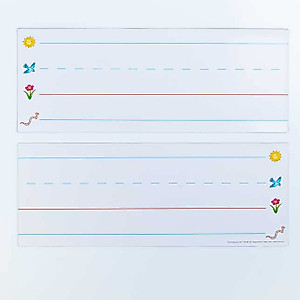 Really Good Stuff Jumbo Dry Erase Magnetic Writing Lines - 2 Magnetic Writing Lines