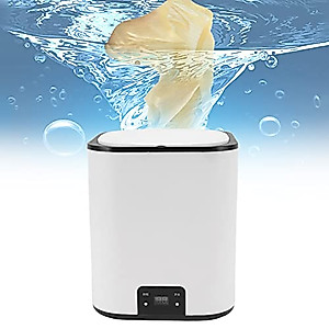 Portable Washing Machine, 4L 20W Compact Small Washer Washing Machine with Digital Panel 10 Minutes Intelligent Underwear Washer for Apartment, Laundry, Camping, RV, Travel