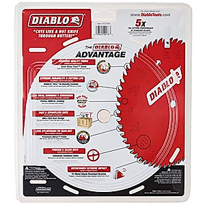 Freud D12100X 100 Tooth Diablo Ultra Fine Circular Saw Blade for Wood and Wood Composites, 12-Inch
