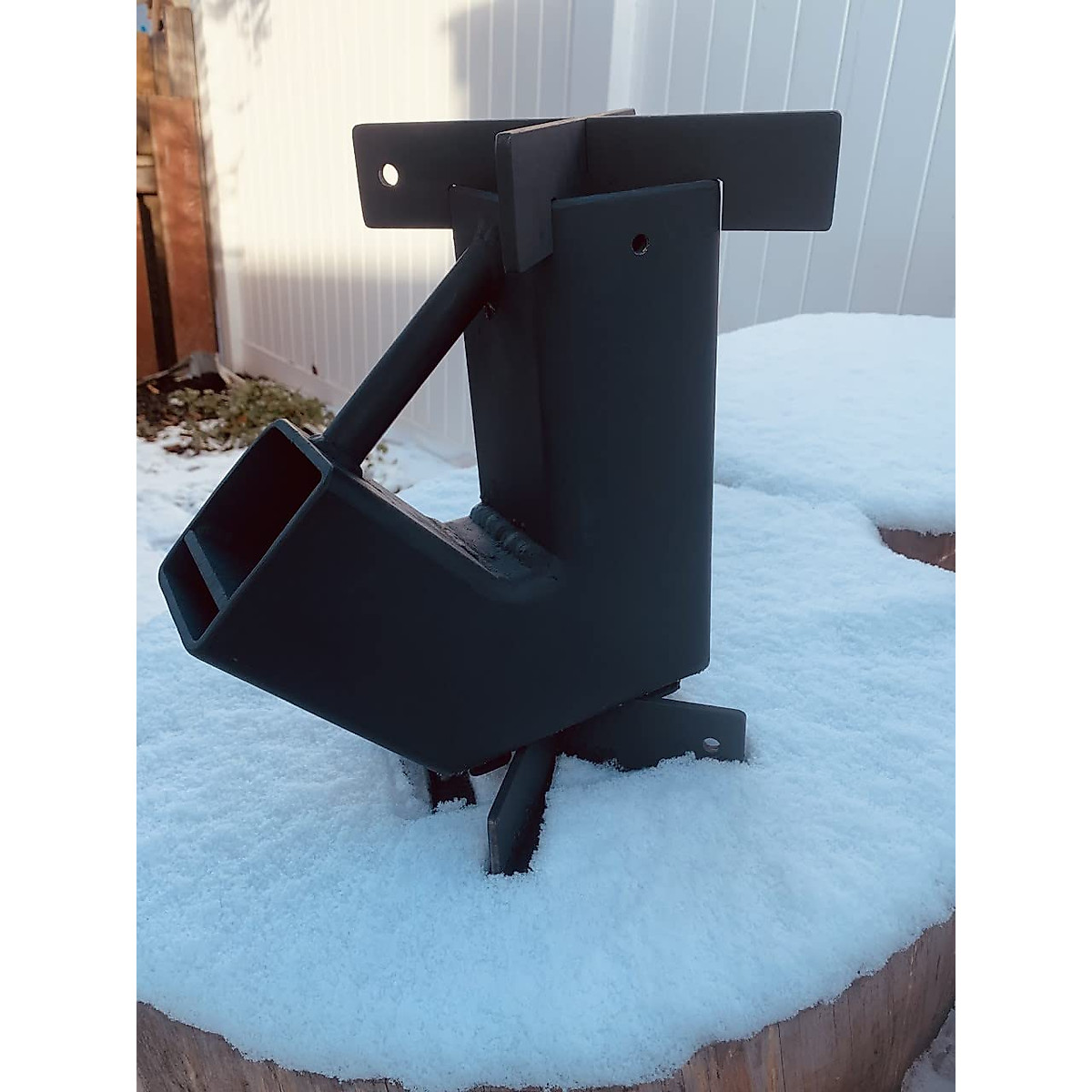 Rocket Stove With Removable Top Grill And Legs