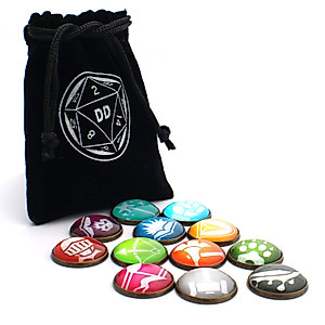 D&D and TRPG Token Set for Dungeons and Dragons (Player Classes)