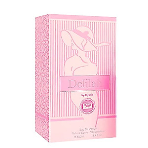 Hybrid & Company Delilah Compelling Captivating Fragrance For Women Floral Scent Womens Perfume, 3.4 Fl Oz