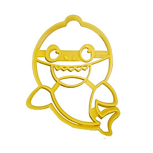 INSPIRED BY BABY SHARK CARTOON SONG SOCIAL MEDIA VIDEO COOKIE CUTTER MADE IN USA PR995