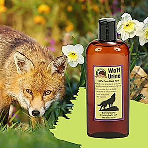 Just Scentsational WU-8 Wolf Urine for Gardens, Hunters, and Trappers, 8 oz
