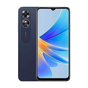 OPPO A17 Dual-SIM 64GB ROM + 4GB RAM (Only GSM | No CDMA) Factory Unlocked 4G/LTE Smartphone (Midnight Black) - International Version