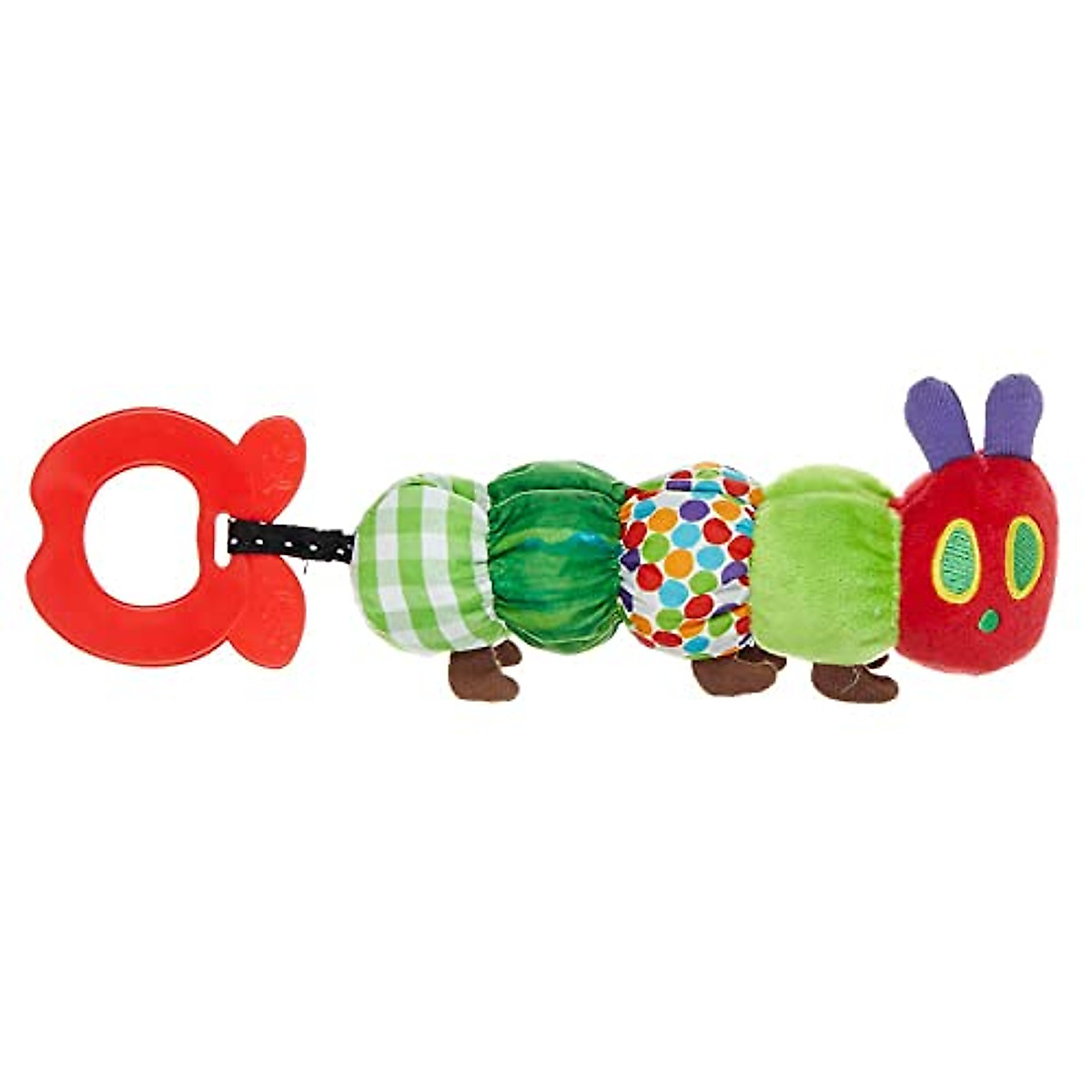 Teether Rattle, World of Eric Carle The Very Hungry Caterpillar Teething Toy for Babies
