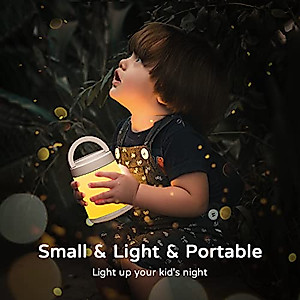 One Fire Baby Night Light Kids Night Light,10 Colors Dimmable Night Light for Kids Lamp,Rechargeable Portable Night Light Lamp,Remote+Timer Nursery Lamp,Small Touch Lamp,Kids Night Lights for Bedroom