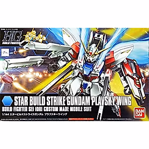 Bandai Hobby - Gundam Build Fighters - #09 Star Build Strike Gundam Plavsky Wing, Bandai Spirits HGBF 1/144 Model Kit