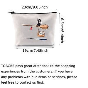 TOBGB Anime Jiji Gift Not In Service Make up Bag Anime Gift Anime Lovers Gift Anime Movies Gift (Not in service)