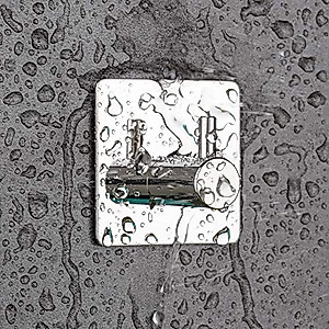 Bylion 4 Pack Silver Adhesive Wall Hooks, Adhesive Chrome Hooks Bathroom Towel Hooks Chrome SUS 304 Stainless Steel Wall Hooks, Heavy Duty Waterproof Hooks, Robe Hooks for Bathroom Kitchen Bedroom