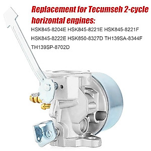 YOFMOO Carburetor Kit Compatible for Toro Powerlite CCR1000 38172 38173 38175 38176 38177 38178 38182 38183 38190 38191 38195 38196 38400 38405 Craftsman Tecumseh Yardmachine Snowblower 1990-2009