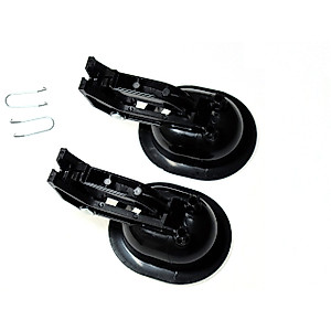 KUANYUOO 2Pcs Plastic Recliner Sofa Chair Release Pull Recliner Handle 3" by 3.5", Fits Ashley Lazy Boy and Most Recliner Brands Couch Sofa Chair 3mm Barrel Cables