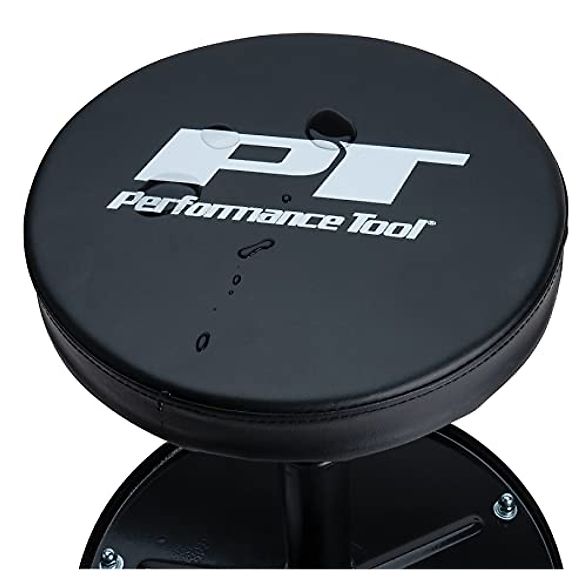 Performance Tool W85008 Professional Hydraulic Shop Seat Black 20-inch Height