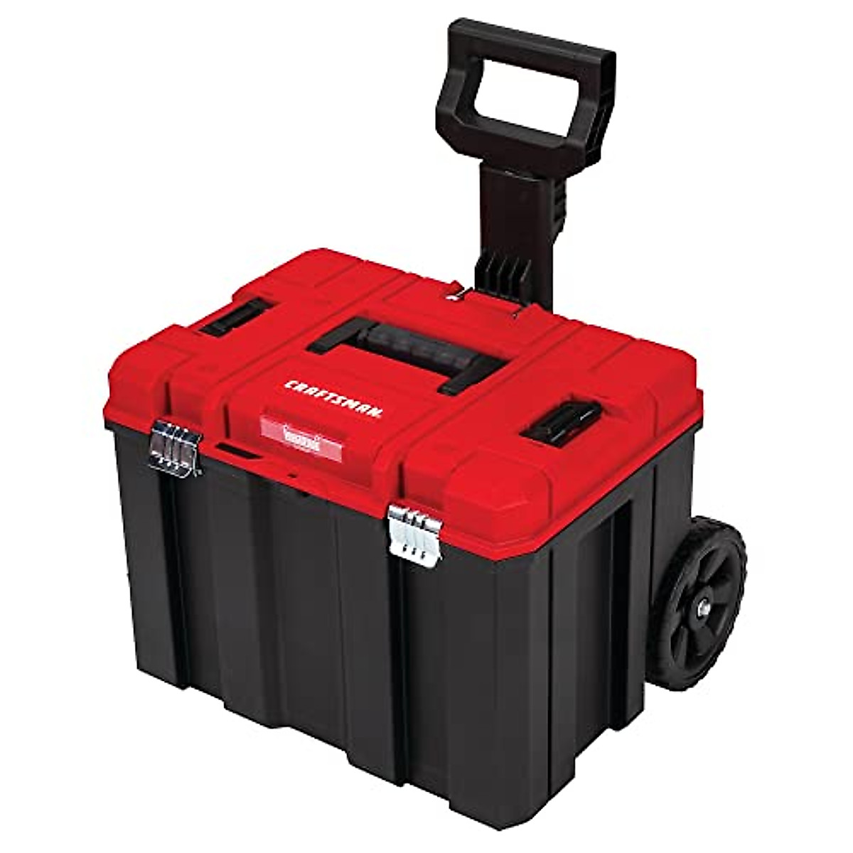 CRAFTSMAN VERSASTACK 29-in. RollingTool Box with Wheels, Red, Plastic, Lockable (CMST17835)