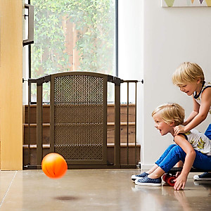 Munchkin® Decorative Metal Baby Gate Extension Compatible with Gate, MKSA0658-011, Bronze, 2.75"