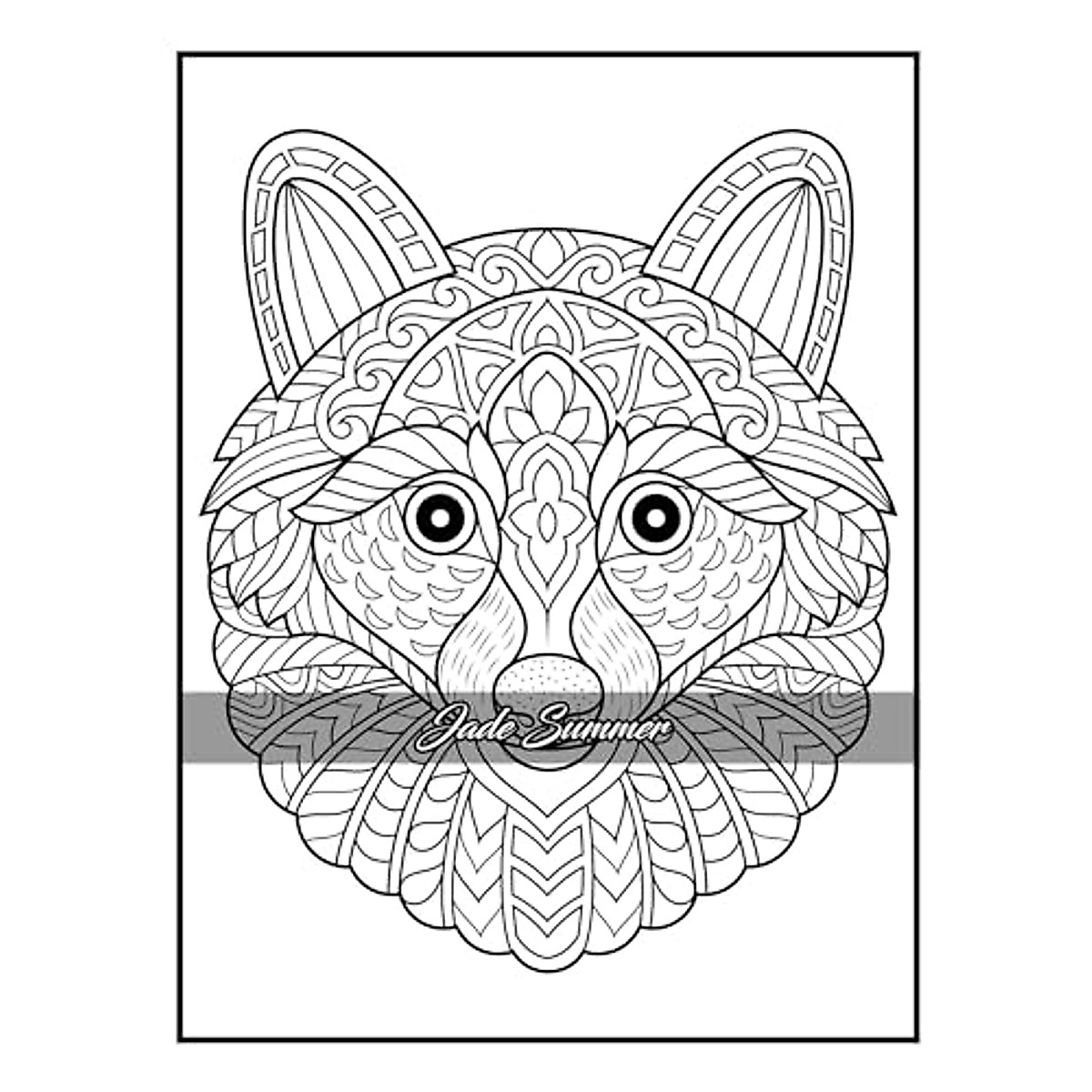 100 Animals: An Adult Coloring Book with Lions, Elephants, Owls, Horses, Dogs, Cats, and Many More!