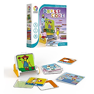 SmartGames Dress Code Stacking Game with 80 Challenges for Kids Ages 4 +