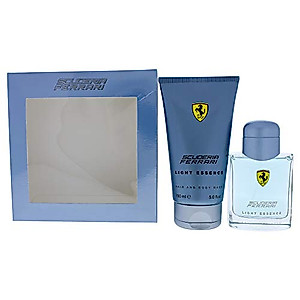 Ferrari Ferrari light essence by ferrari for men - 2 Piece gift set 2.5oz edt spray, 5.0oz hair and body wash, 2 Count
