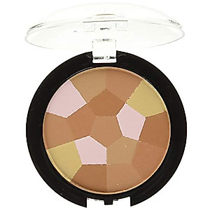 L.A. Colors Mosaic Bronzer/Blush Compact, Golden Bronze, 0.09 Ounce