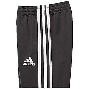 adidas Boys' Big Active Sports Athletic Tricot Jogger Pant, Iconic Black, 14/16