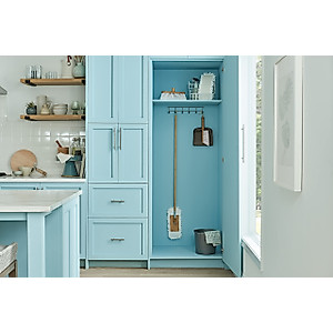 ClosetMaid Household Hang Up Wall Mounted Hook Rack, 5.8 x 18.4 x 3.8 inches, Silver