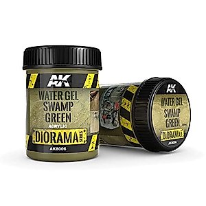 AK-Interactive Water Gel Swamp Green Effects - 250ml (Acrylic)