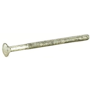 Crown Bolt 07440 1/2 Inch x 8 Inch Coarse Thread Hot Dipped Galvanized Steel Carriage Bolts, 25-Count