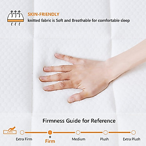 Ayeawo King Size Mattress, 14 Inch Hybrid Mattress King Size with Memory Foam and Pocket Springs, Pressure Relief and Motion Isolation, Upgraded Edge Support, King Size Mattress in a Box, Firm Feel