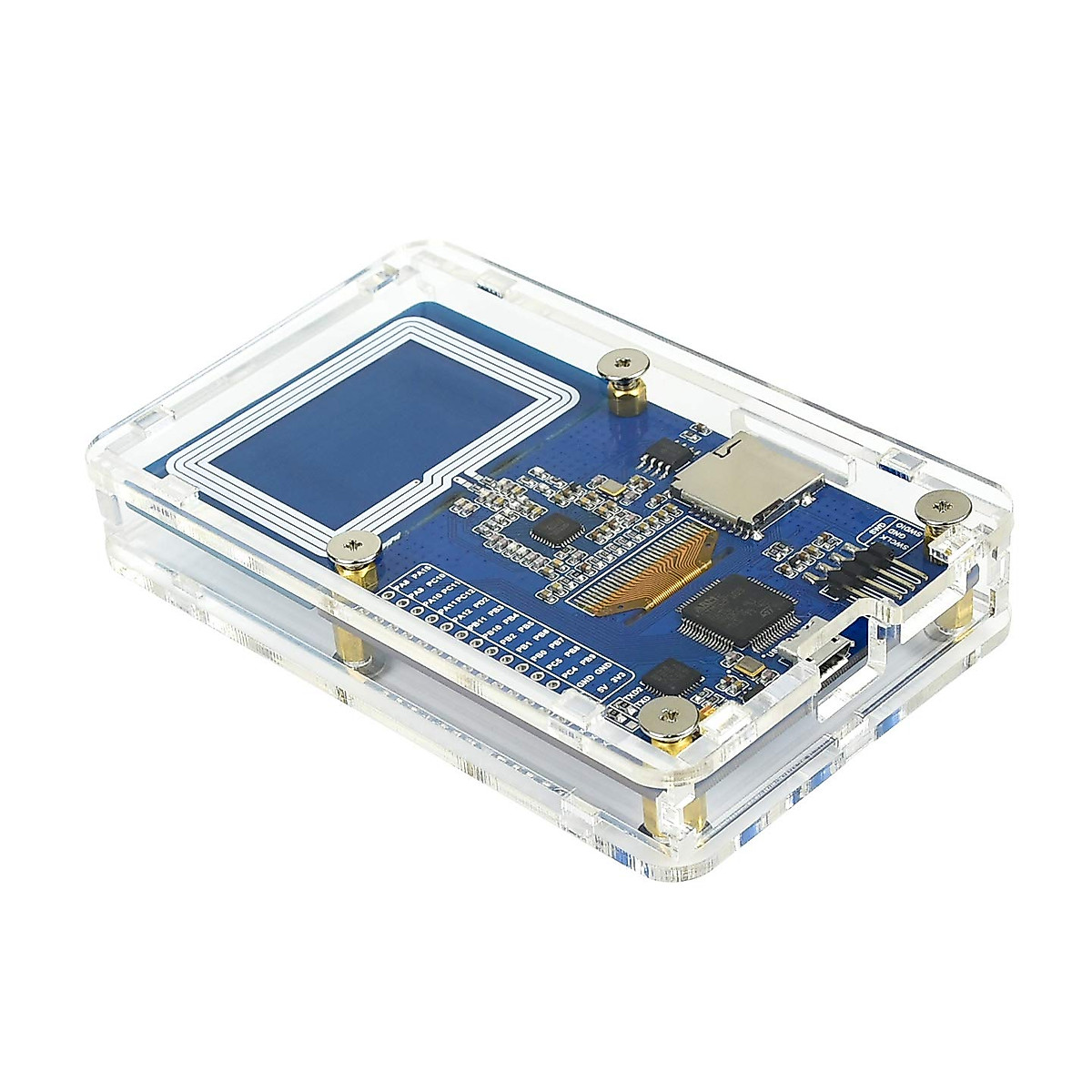 waveshare ST25R3911B NFC Development Kit with AT32F413RCT7 Controller NFC Reader OLED Display Supports Multi NFC Protocols