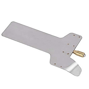 304 Stainless Steel Noodle Knife Cut Dough Shaving Cutter Kitchen Noodle Restaurants Cutting Accessories(Copper wheel)