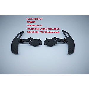 SIMPUSH carbon fiber paddle shifter mod Modification (STYLE A) FOR Thrustmaster T300RS T300GT TS-PC