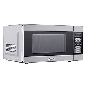 Avanti MT113K0W Microwave Oven 1000-Watts Compact with 10 Power Levels and 6 Pre Cooking Settings, Speed Defrost, Electronic Control Panel and Glass Turntable, White