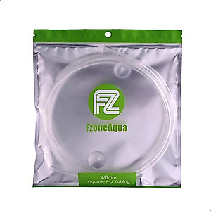 FZONE Aquarium Co2 Proof Tubing ID 3/16 inch 16 feet Clear Food Grade Air Line Tubing