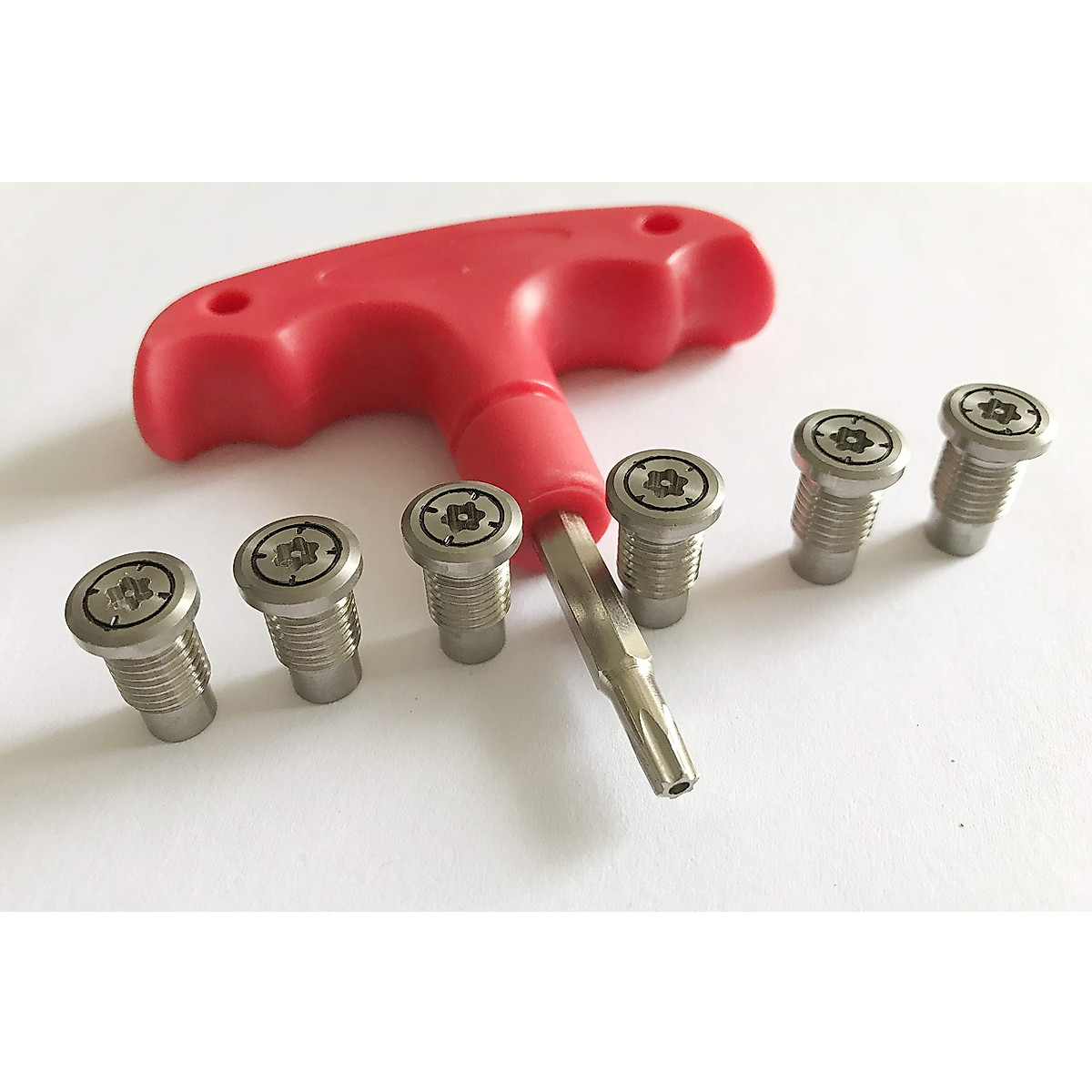 Sree-circle 6X Golf Weight Screw for Taylormade M4 M6 Driver, M4 M6 Tour Issu Driver Wood