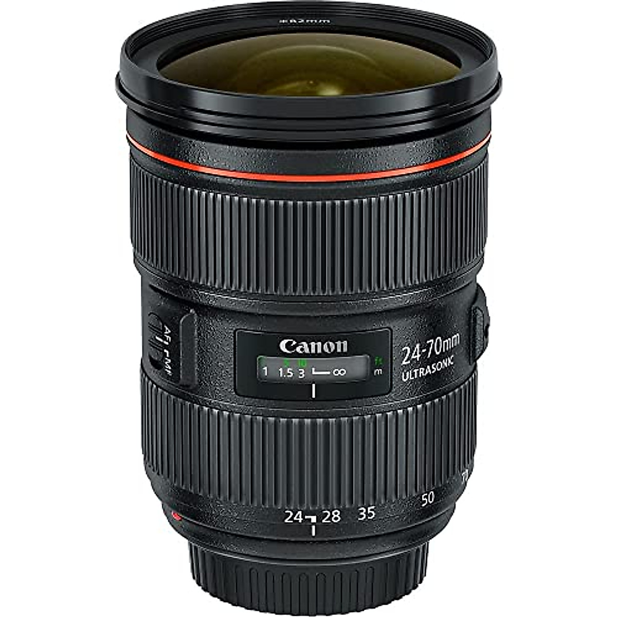 Canon EF 24-70mm f/2.8L II USM Lens (5175B002) + Filter Kit + Cap Keeper + Cleaning Kit + More (Renewed)