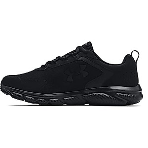 Under Armour Mens Charged Assert 9 Running Shoe, Black (002 Black, 12 US