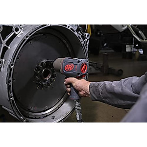 Ingersoll Rand 2146Q1MAX 3/4-Inch Drive, Air Impact Wrench, Quiet, 2,000 ft-lbs Nut-busting torque, Maintenance Duty, Pistol Grip, Standard Anvil , Gray
