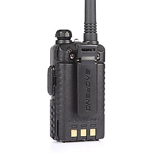 BaoFeng BF-F8+ Dual-Band 136-174/400-520 MHz Two-Way Radio Transceiver- Black