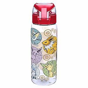 Zak Designs Pokemon 25 oz. BPA-Free Wide Mouth Bottle, Eevee