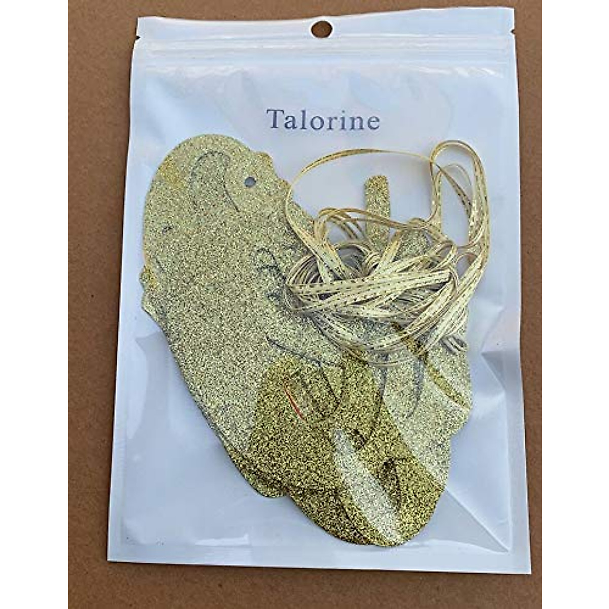 Gold Glitter Congratulations Banner for Wedding, Anniversary, Graduation, Congrats Master Bunting, Retirement Party Decorations Supplies